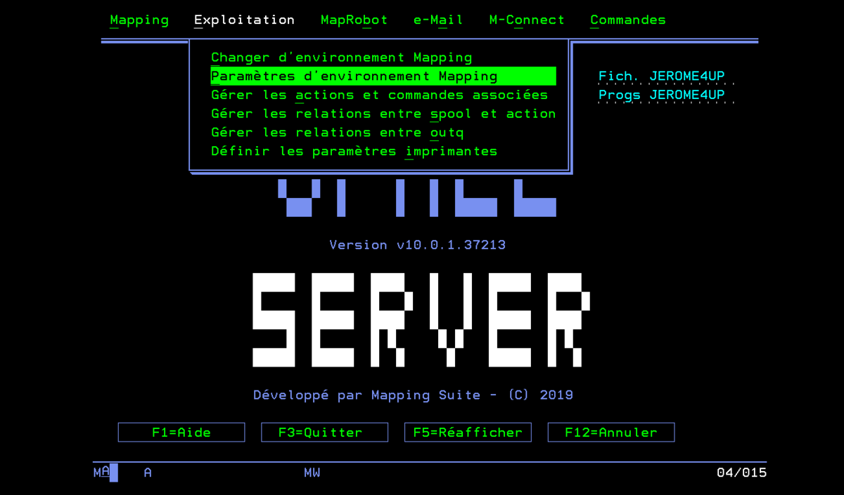 OPALE:10.0:Installation:Installation OPALE Server — MappingDoc